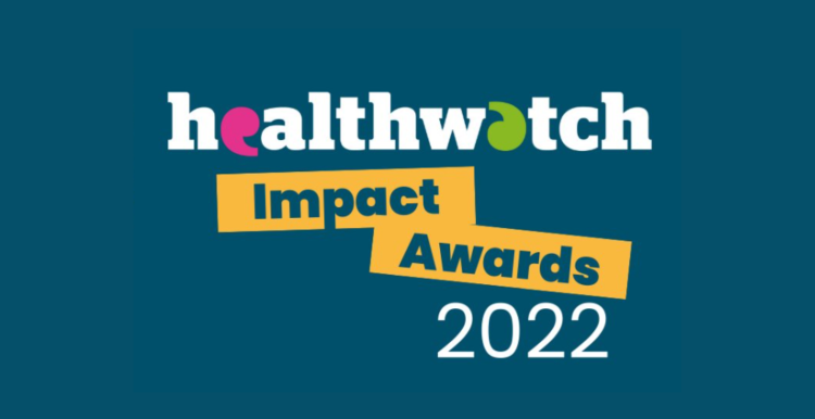We've been shortlisted for a national award! | Healthwatch Kent